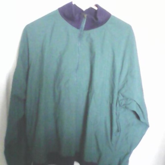Wilson | Jackets & Coats | Wilson Green Blue Zipper Turtleneck ...